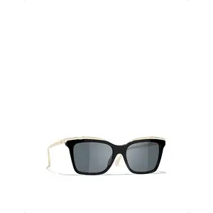 Chanel Ch4301 Butterfly-frame Acetate Sunglasses