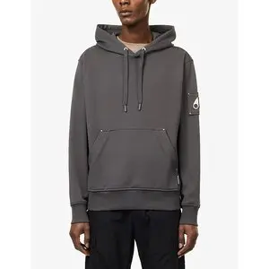 Moose Knuckles Hartsfield Logo-plaque Cotton Hoody