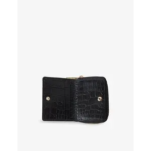 Whistles Croc-embossed Leather Purse