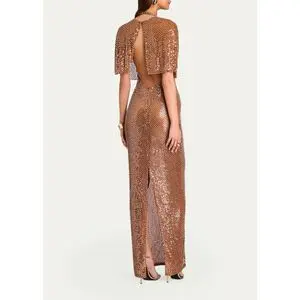 Retrofete Sylvey Crystal Mesh Capelet