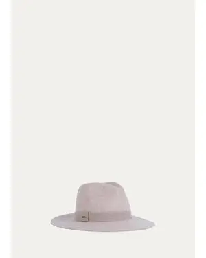 Eugenia Kim Georgina Felted Wool Fedora - Bone