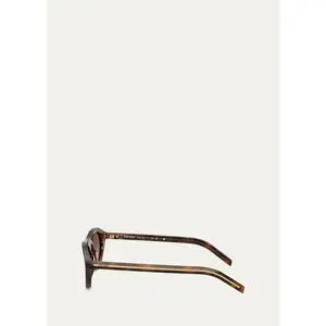 Prada 51mm Round Sunglasses