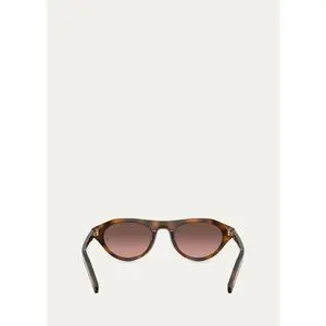 Prada 51mm Round Sunglasses