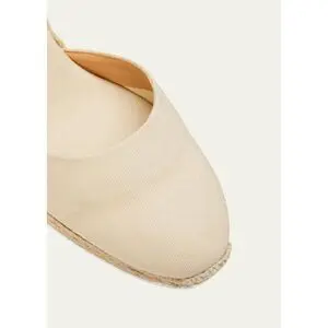 CastaÑer Carina Canvas Ankle-wrap Wedge Espadrilles