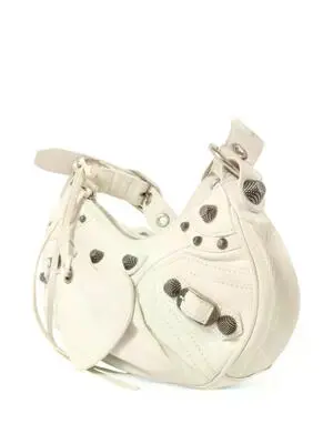 Balenciaga Le Cagole Xs Shoulder Bag - White