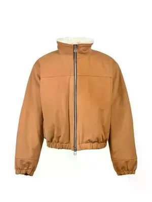 BREATH Zip-up Panelled Jacket - Neutrals