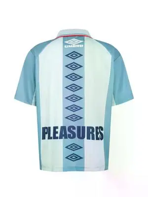 PLEASURES Two Cats Striped T-shirt