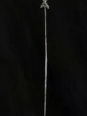 Patrizia Pepe Ribbed Zip-up Cardigan