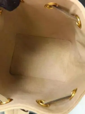 LOUIS VUITTON Nano Monogram Empreinte Noe Bucket Bag