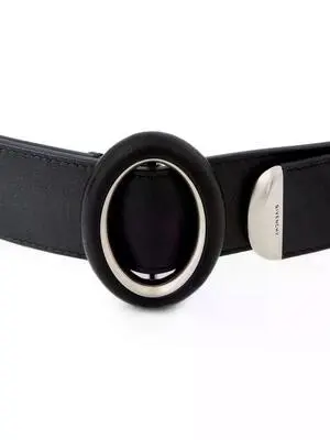 Givenchy Sculpted Gem Belt In Leather