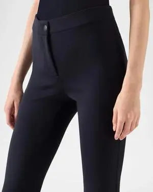 Akris Mid-rise Straight Pants - Black