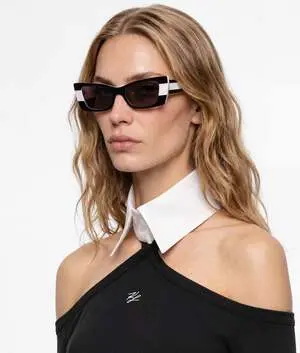 Karl Lagerfeld Off-shoulder Collar Top