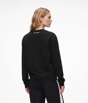 Karl Lagerfeld Exclusive Rue St-guillaume Rhinestone Sweatshirt