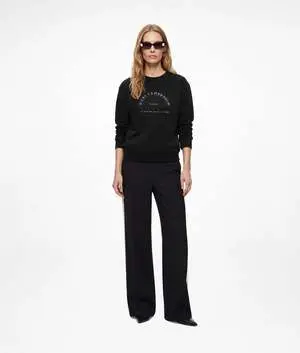 Karl Lagerfeld Exclusive Rue St-guillaume Rhinestone Sweatshirt