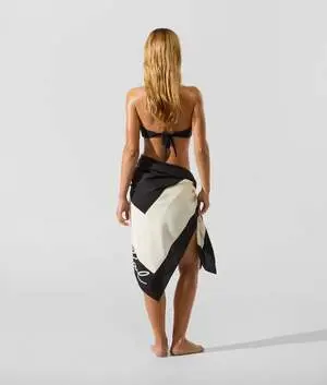 Karl Lagerfeld Signature Monochrome Pareo