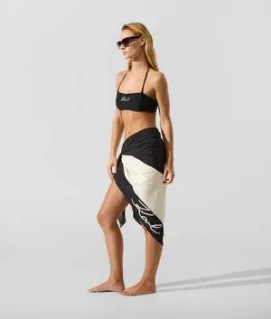 Karl Lagerfeld Signature Monochrome Pareo