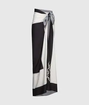 Karl Lagerfeld Signature Monochrome Pareo