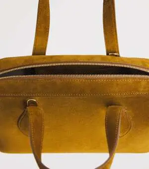 JOSEPH Mini Suede Loaf Top-handle Bag
