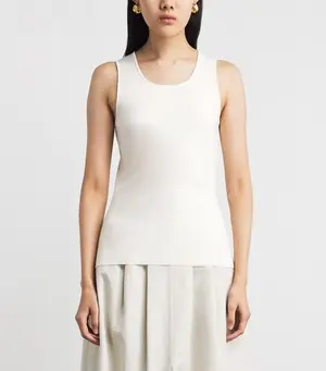 JOSEPH Silk-blend Rana Tank Top
