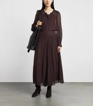 JOSEPH Silk Chiffon Elisa Blouse
