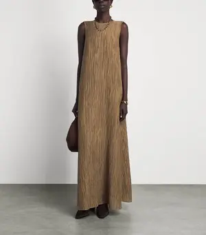 JOSEPH Crinkle-effect Dion Maxi Dress