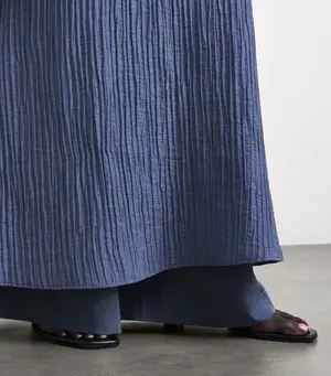 JOSEPH Crinkle-effect Dion Maxi Dress