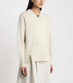JOSEPH Cashmere V-neck Zinnia Sweater