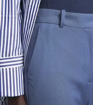 JOSEPH Stretch-gabardine Tafira Flared Trousers