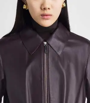 JOSEPH Nappa Lambskin Tullia Jacket