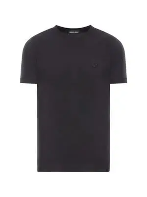 Giorgio Armani Logo-embroidery T-shirt