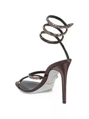 Rene Caovilla Cleo Crystal-embellished Sandals