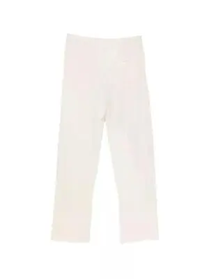 Extreme Cashmere Fine-knit Cashmere-blend Trousers