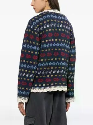 Sea Preston-knit Tie-front Cardigan