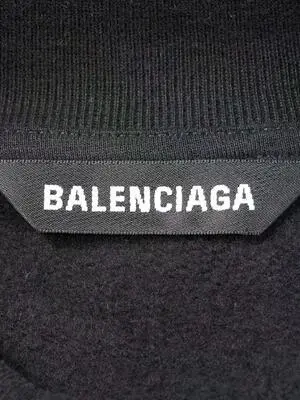 Balenciaga 2010s Logo-embroidered Sweatshirt