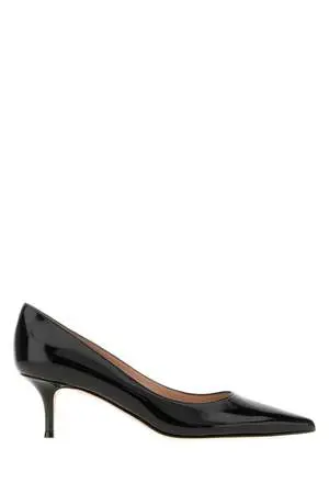 GIANVITO ROSSI 55 Mini Leather Pumps
