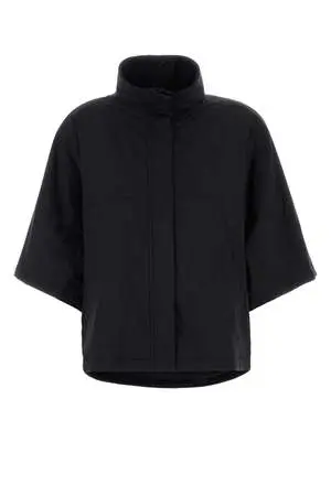 Herno Laminated Nylon Jacket For - Black