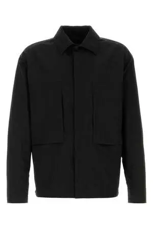 Herno Nylon Windbreaker Jacket - Black