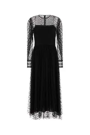 Alberta Ferretti Tulle Mini Dress