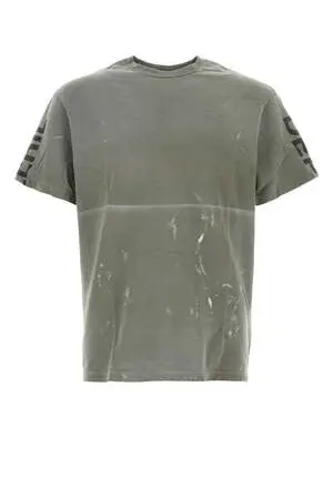 GALLERY DEPT. Distressed Cotton T-shirt - Grey
