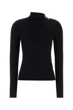 Alberta Ferretti Wool Blend Sweater - Black