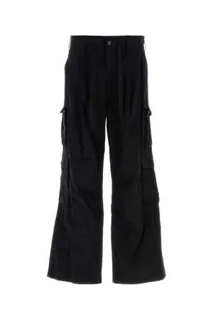 Dolce & Gabbana Faille Cargo Pants - Black