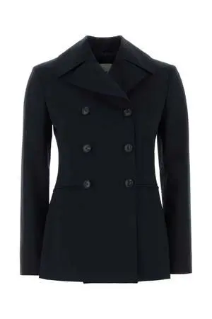 PT TORINO Pt Torino Midnight Stretch Wool Blazer
