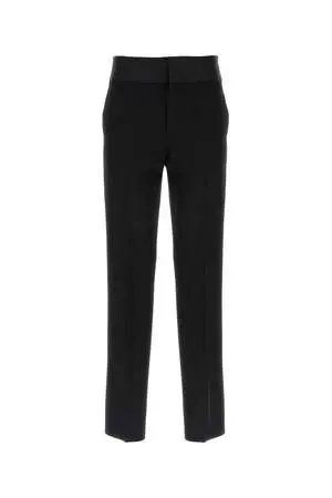 Valentino Garavani Virgin Wool Dress Pant - Black