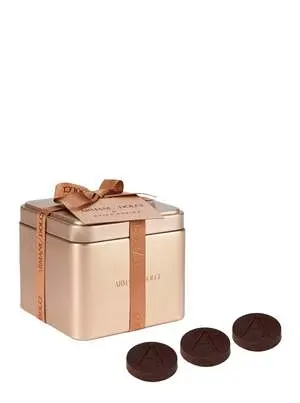 Giorgio Armani Dark Chocolate Wafers With Cocoa Nibs In Tin - Multicolor