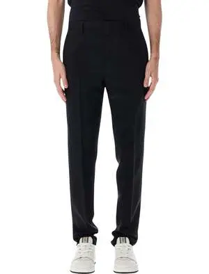 Fendi Tailored Wool-blend Trousers - Nero