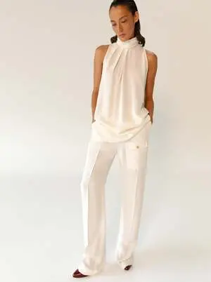 FW26 Cleo Tunic Top - Parchment