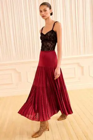 Ulla Johnson Lilah Midi Knit Skirt