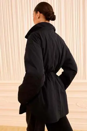 Ulla Johnson Milo Jacket With Fur Lined Hood