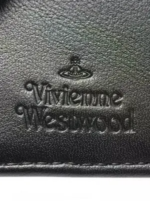 VIVIENNE WESTWOOD 2020s Small Orb-plaque Trifold Wallet