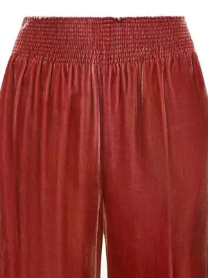Malìparmi Velvet Straight-leg Trousers
